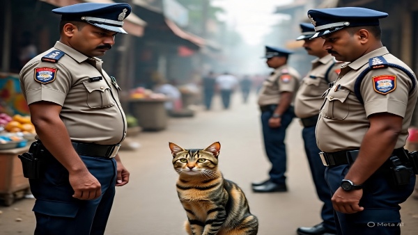 Agra: बिल्ली की सुरक्षा में लगे यूपी पुलिस के 4 जवान, मामला हुआ वायरल ...