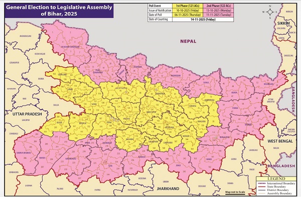 Bihar Election 2025 2nd Phase: बिहार के दूसरे चरण में किन-किन सीटों पर ...