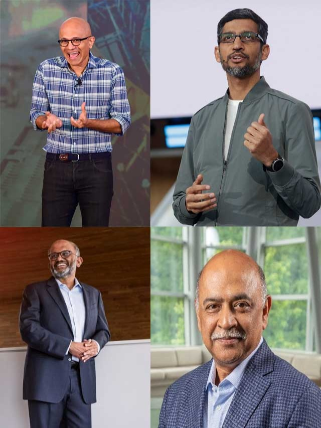 Indian origin persons who are top tech CEOs