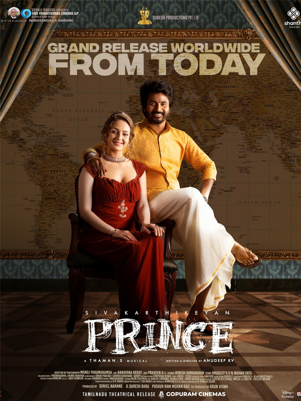 'Prince' movie review: When Desi babu meets English ma'am!