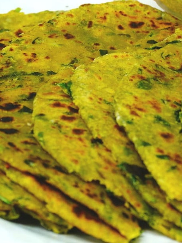Recipe to make methi paneer paratha