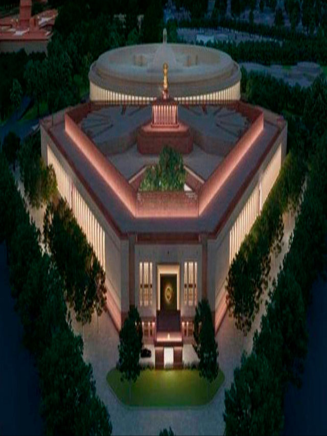 A look at new Parliament building