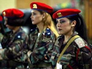 Gaddafi Female Body Guards | Libya Latest News | Amazonian Guard ...