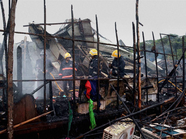 Mumbai: Fire breaks out at Goregaon Film City; no casualties reported ...