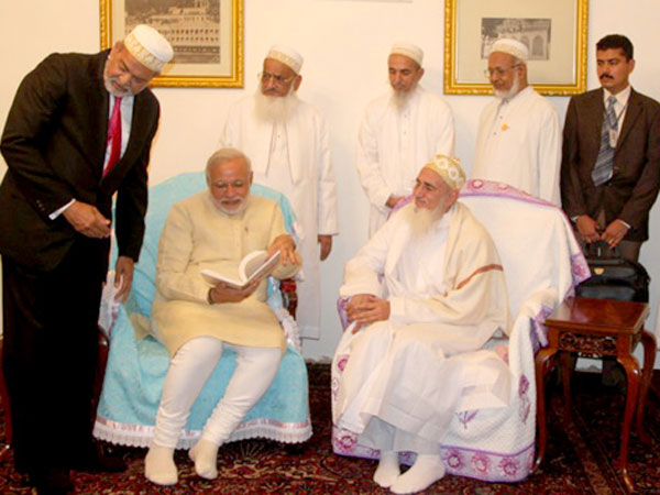 Narendra Modi meets newly appointed religious head of Dawoodi Bohra ...