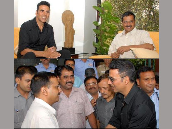 Pics: Why Bollywood actor Akshay Kumar met Arvind Kejriwal in Delhi ...