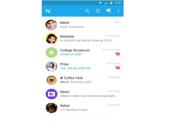 hike messenger crosses 100 mn users - Oneindia News