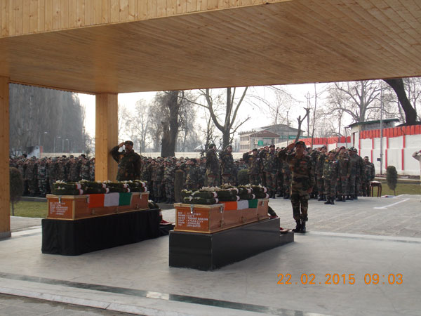 Pampore Encounter: Capt Tushar Mahajan, Lance Naik Om Parkash laid to ...
