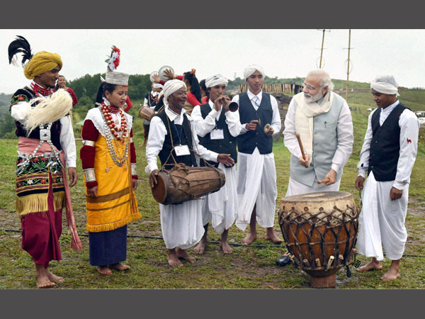 Instances when PM Narendra Modi showed he is a decent drummer ...
