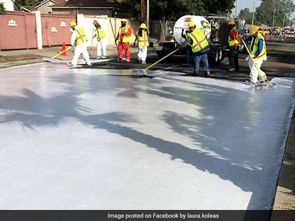 Los Angeles streets coated with Coolseal to combat climate change ...