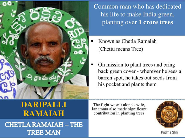 India's unsung hero: Daripalli Ramaiah, man who has planted 1 crore ...