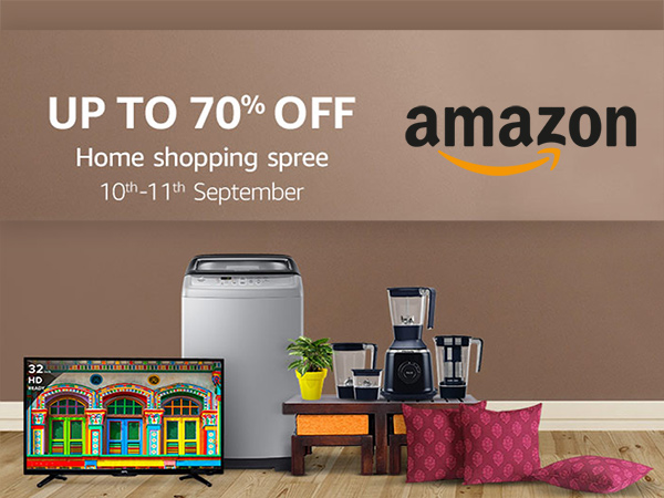 LIVE NOW! Amazon Home Shopping Spree, Upto 70% Off* (Only 12 Hours Left ...