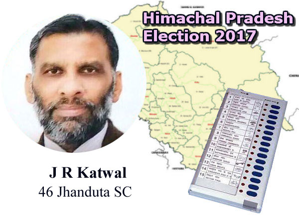 BJP candidate from Jhanduta assembly seat in Himachal: Jeet Ram Katwal - Oneindia News