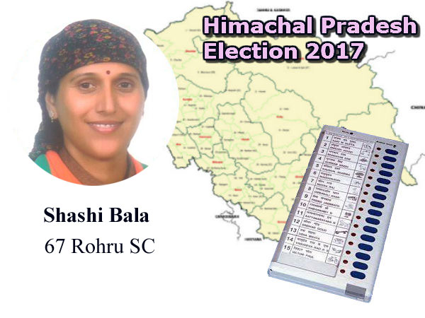 BJP candidate from Rohru Assembly seat in Himachal: Shashi Bala ...