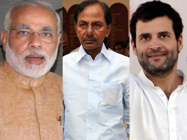 Telangana polls: KCR wins hands down, Modi leads over Rahul Gandhi ...