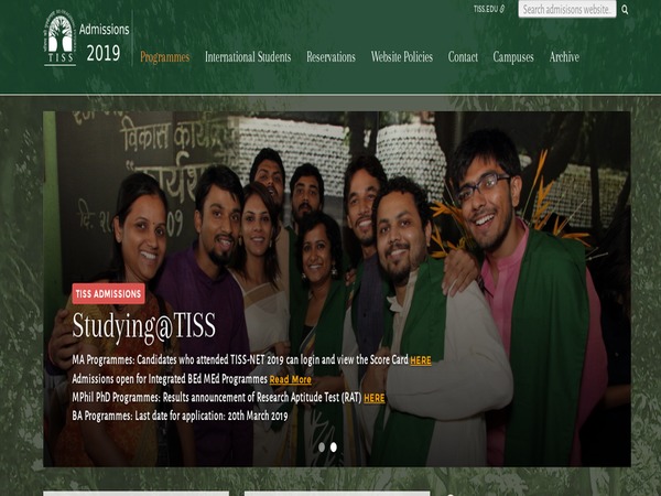 TISS admission: TISS application form for B.Ed- M.Ed courses open now ...