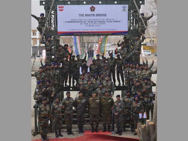 In just 40 days, Maitri Bridge built over Indus river in Leh ...