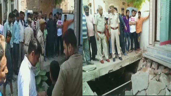 WATCH VIDEO: 2 injured after footpath built over a drain collapses ...