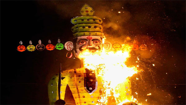 Ravana effigies made of plastic waste to be disposed of mechanically ...