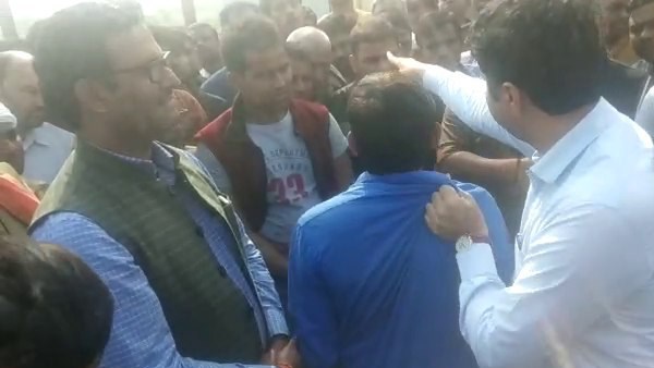 Amethi DM shunted out after video with kin of BJP leader's slain son ...