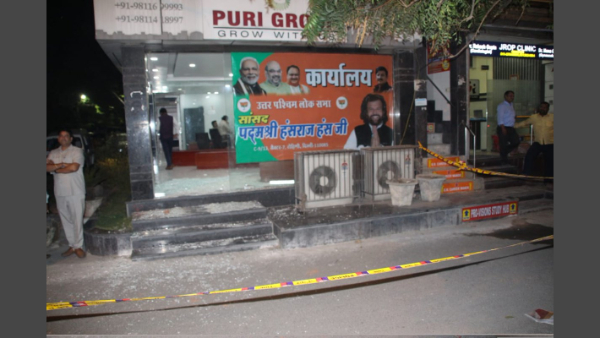 Delhi: Shots fired near BJP MP Hans Raj Hans' office, 51-yr-old ...