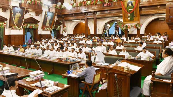 DMK stages walkout from Assembly, demands resolution against CAA ...