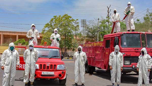 A tribute to the Indian fire fighters ahead of the Independence Day ...