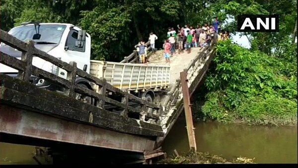 MP: 2 engineers suspended after bridge built 1 month ago gets washed ...