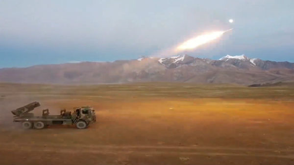 China's PLA tests truck-based rocket-propelled mine launchers at high ...
