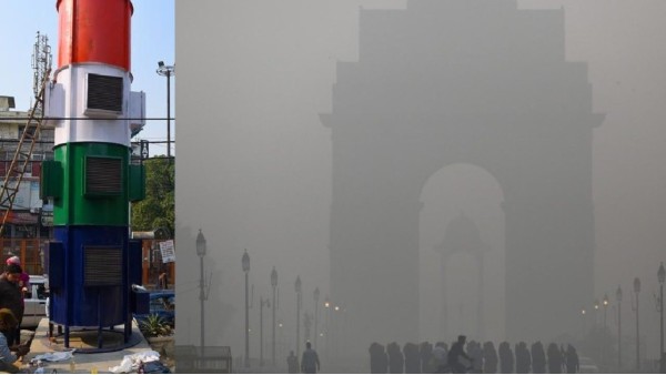 Delhi's first smog tower to tackle air pollution to be ready by Aug 15 ...
