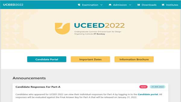 UCEED 2022 answer key released: Direct link to check - Oneindia News