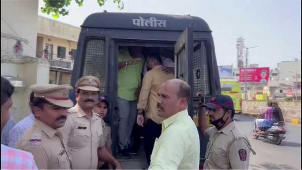 Loudspeaker row: MNS workers detained outside the Raj Thackeray's Mumbai home; 9 held in Pune ...