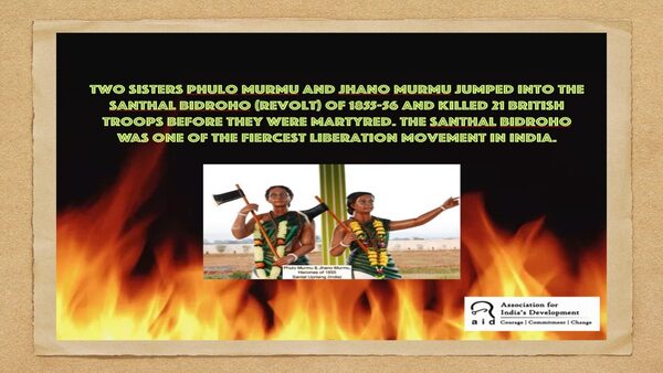 Phulo Murmu and Jhano Murmu: Remembering the women warriors of Santhal ...