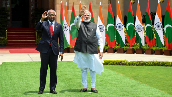 India, Maldives ink six pacts to broad-base ties, announces USD100 ...