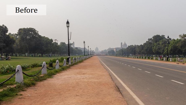 Kartavya Path: Before and now [Photos] - Oneindia News