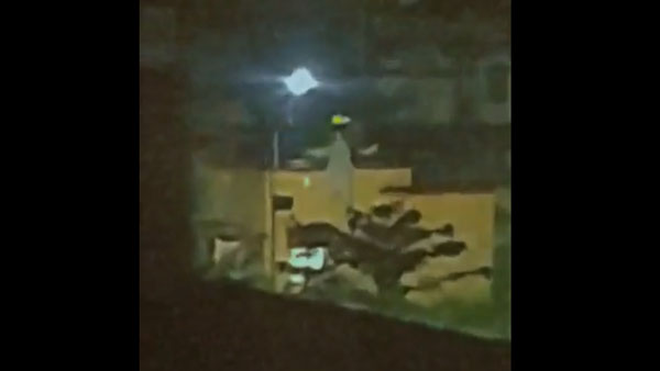 On camera: Varanasi folks in panic as 'ghost in white' goes for a walk ...