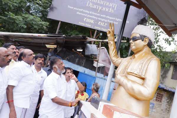 AIADMK demands arrest of those responsible for vandalising MGR's statue ...