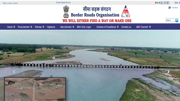 BRO Recruitment 2022: Check details for 328 vacancies, last date and ...