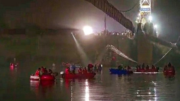 Morbi bridge collapse: State-wide mourning in Gujarat on November 2 - Oneindia News