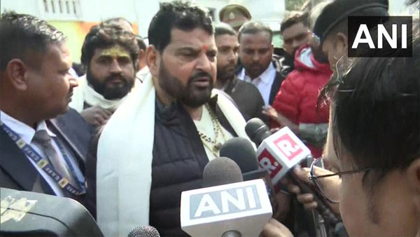 Not here on anyone's mercy, No question of quitting, says WFI Chief Brij Bhushan Sharan Singh ...