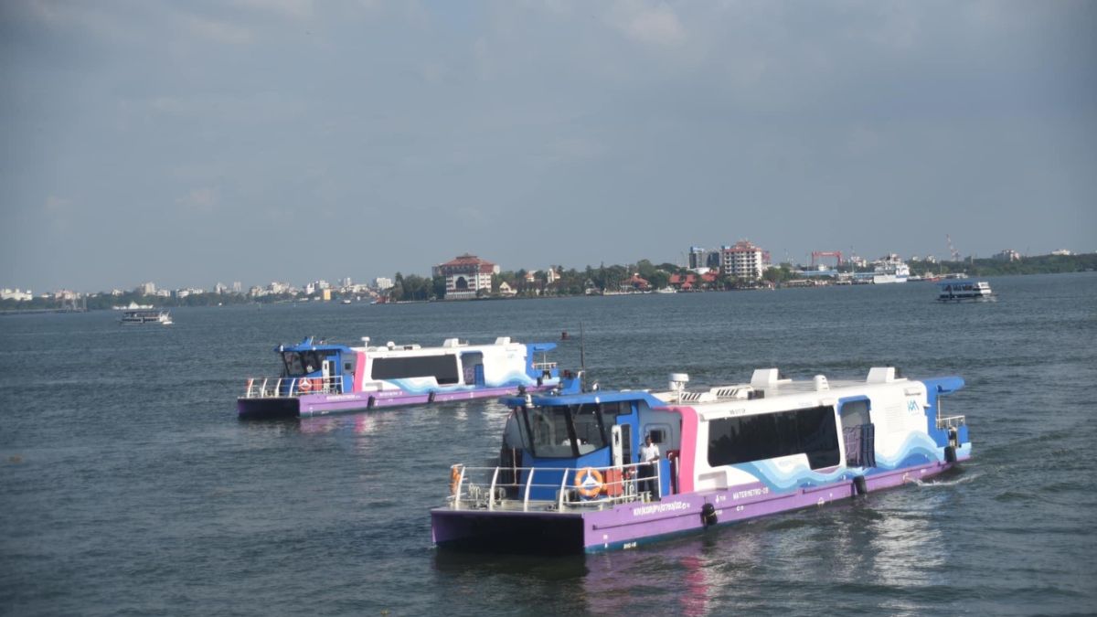 In pics: India’s first 'Water Metro' launched by PM Modi in Kochi ...