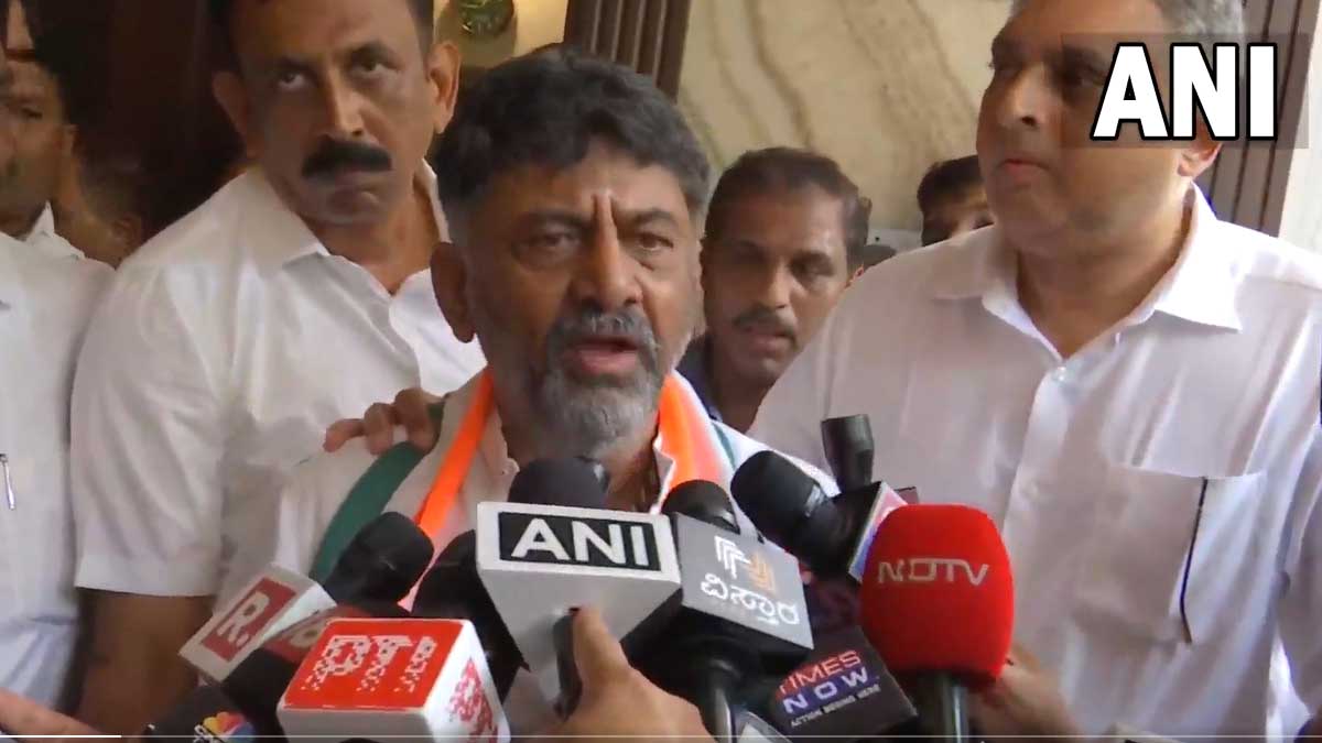 Shivakumar Gets Emotional As Congress Races Ahead In Karnataka ...