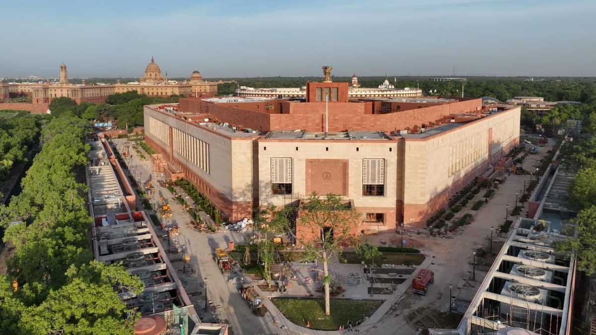 In Pictures, The New Parliament Building Inaugurated - Oneindia News