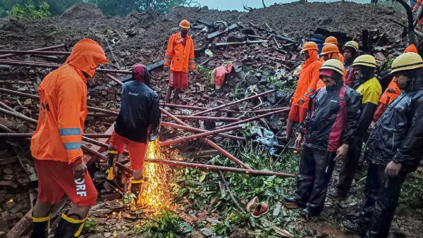 Raigad Landslide Claims 13 Lives: Maharashtra CM Eknath Shinde At Site - Oneindia News