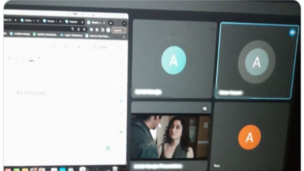 Manager Caught Watching 'Lust Stories 2' During Online Meet, Screenshot ...