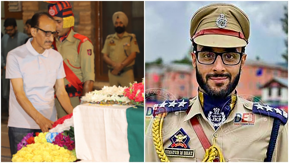 'Unable To Move My Legs': DSP Humayun Bhat Told His Father In His Last ...