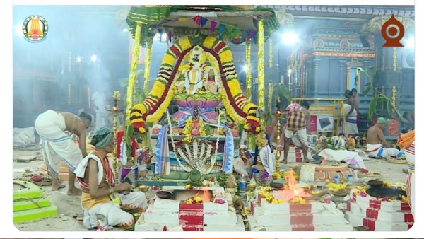 Consecration ceremony of 1041 temples done within 860 days in Tamil ...