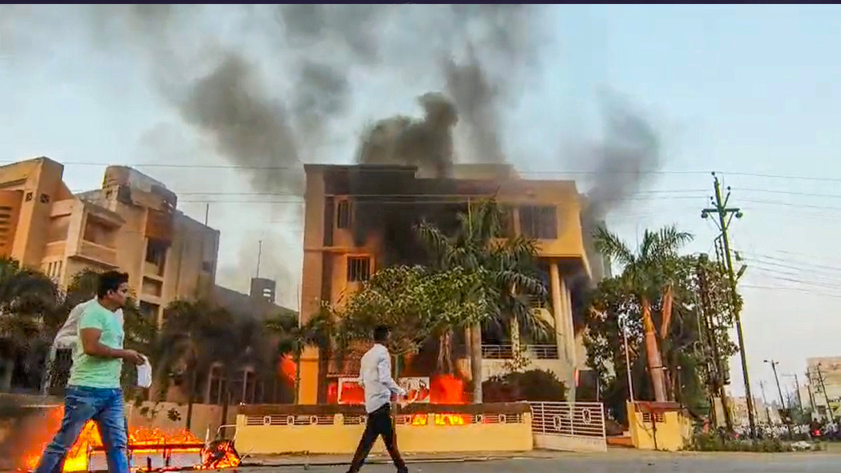 Maratha Quota Row: Situation Under Control In Beed, 49 Arrested ...