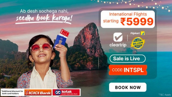 Avail Exclusive Flight & Hotels offers From Cleartrip On Big Billion ...