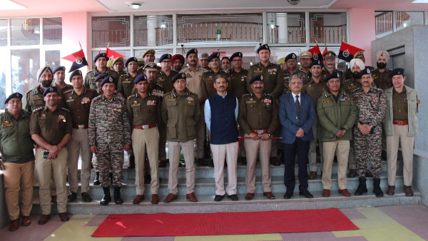 Flagging Off Ceremony Marks Milestone in Strengthening J&K Police ...